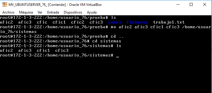 Comando mv · Comandos Basicos Linux