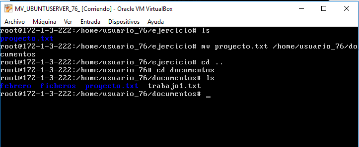 Comando mv · Comandos Basicos Linux