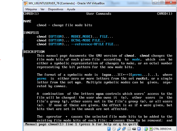 Comando man · Comandos Basicos Linux