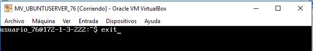 Comando exit · Comandos Basicos Linux