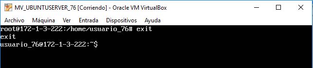 Comando exit · Comandos Basicos Linux